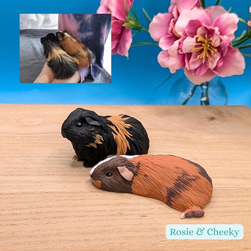 Custom Guinea Pig Figurines - Etsy UK