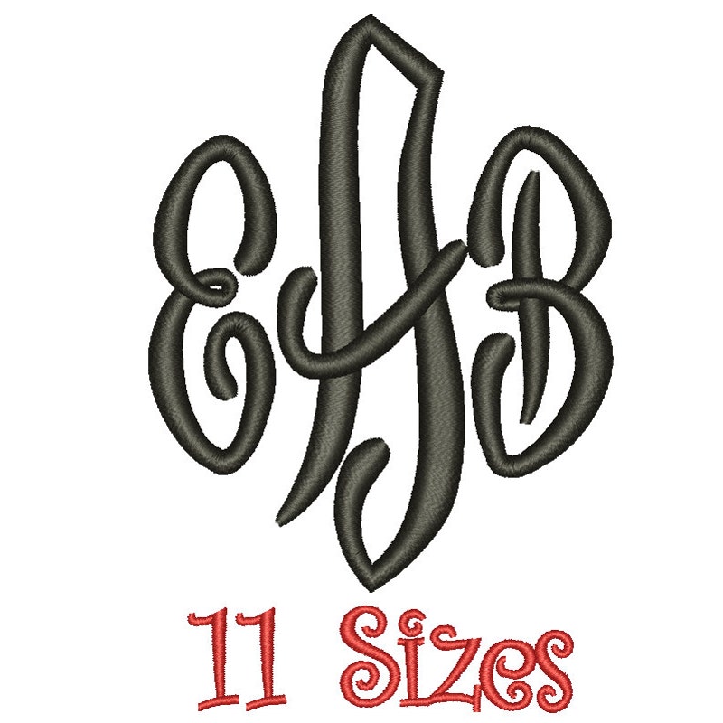 Scroll Monogram - Etsy