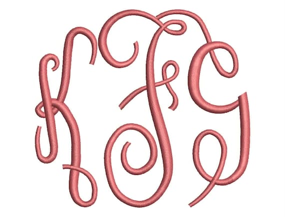 Master Circle Monogram Font Photographs