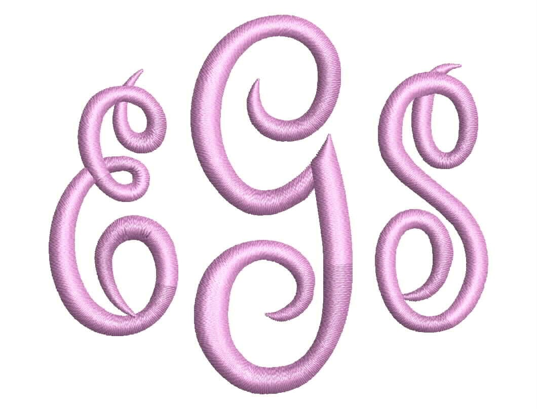 Sewing & Needlecraft Craft Supplies & Tools Interlocking Monogram ...