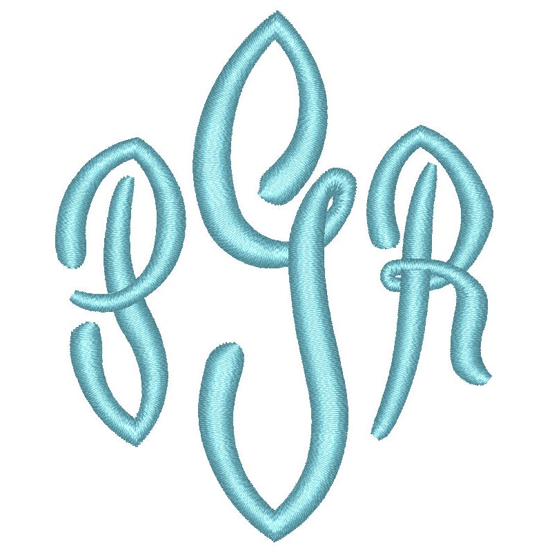 Scroll Monogram - Etsy