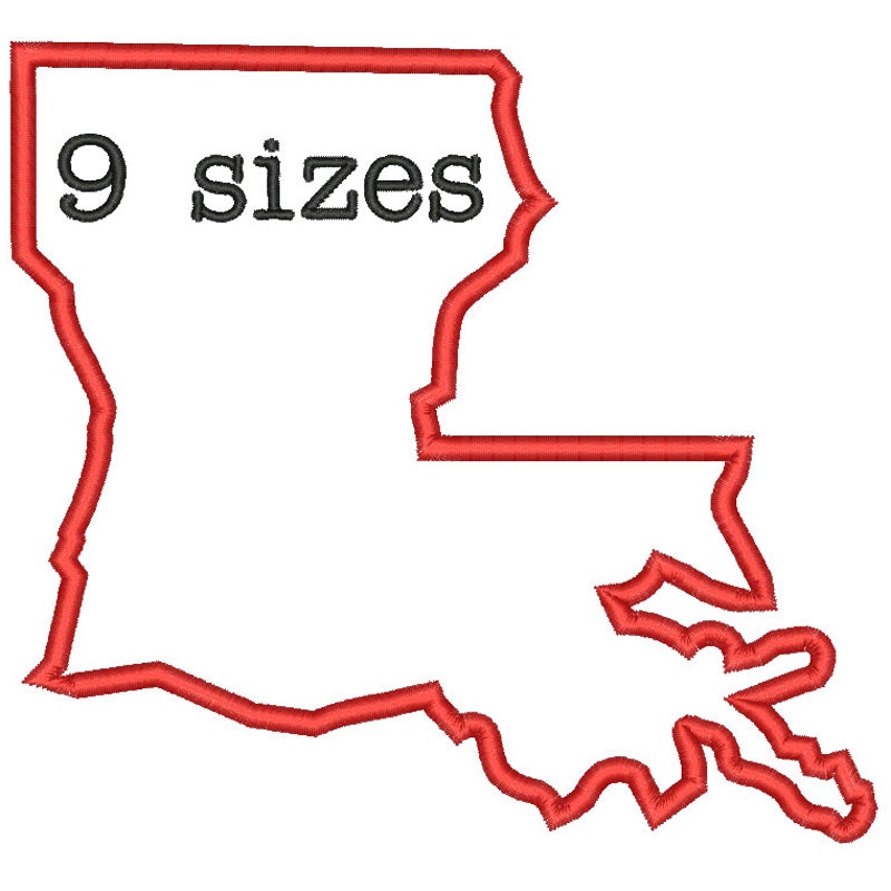 Louisiana Embroidery - Etsy