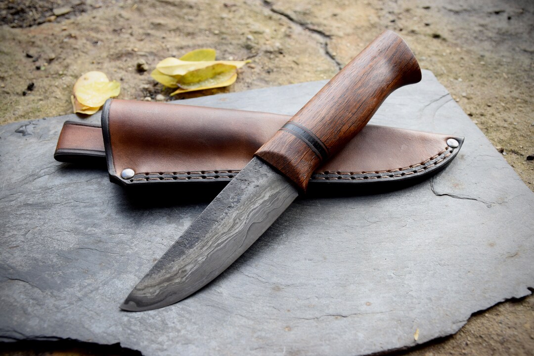 Nordic Forged Knife Viking Bushcraft Outdoor Survivalist Camp Hand ...