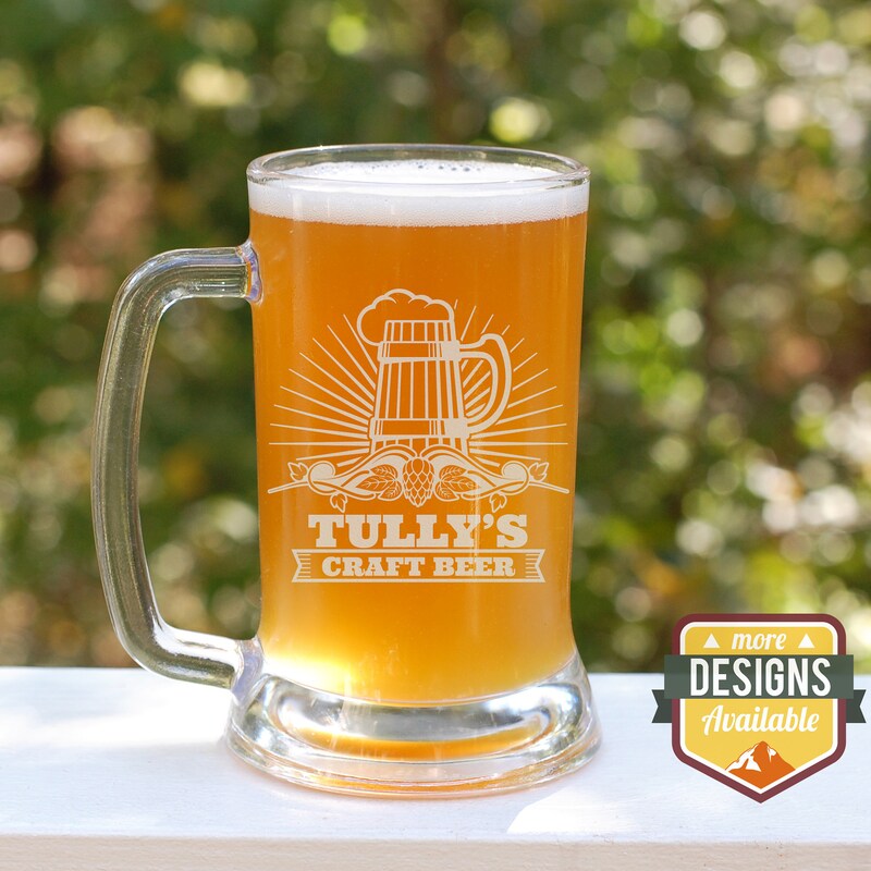 Etched Beer Mugs - Etsy