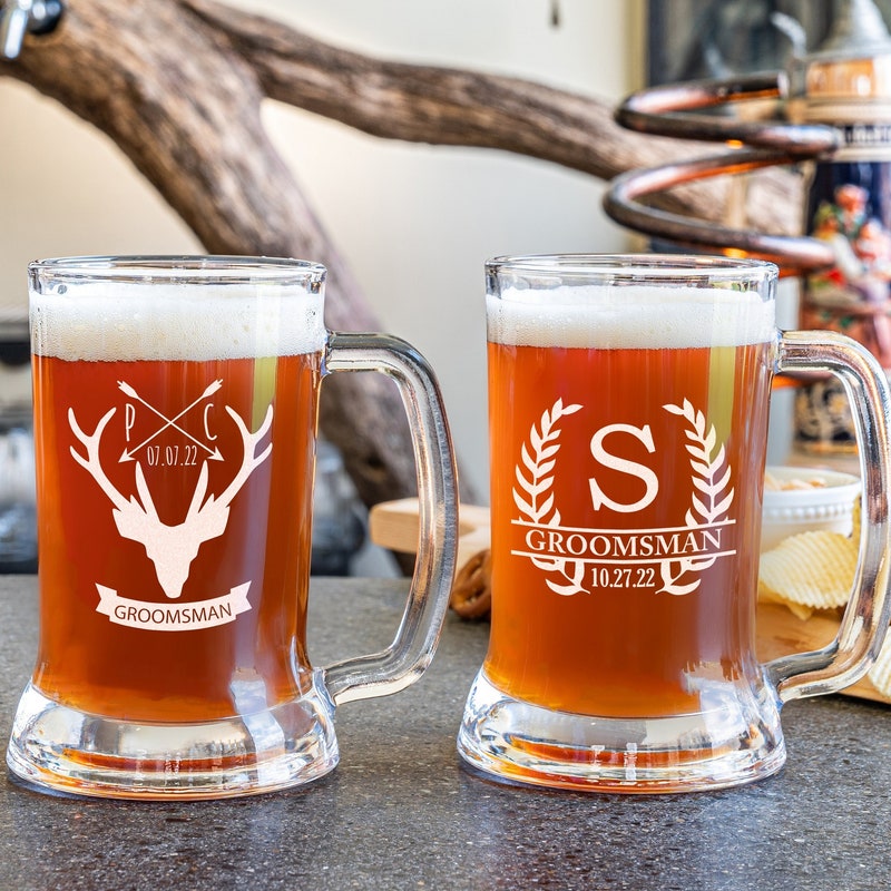 Laser Engraved Beer Mug - Etsy