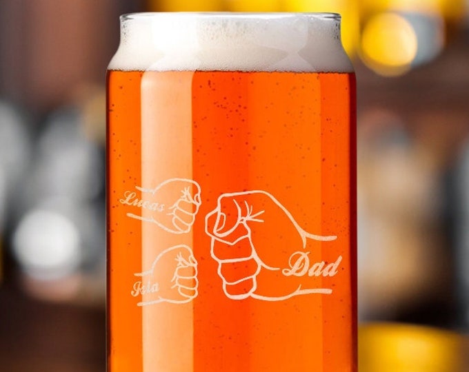 Personalized 20 Oz Beer Cups Custom Tall Boy Beer Can Glass for Wedding ...