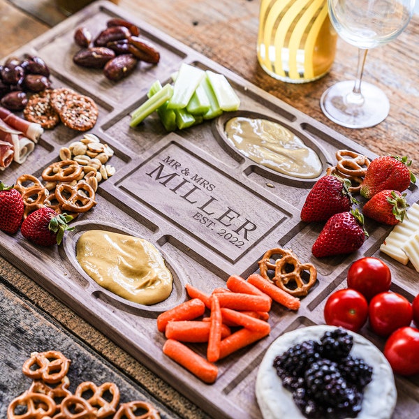 Labeled Charcuterie Board - Etsy