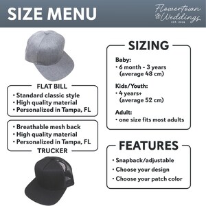 Personalized Kids Patch Hat, Kids Snapback Hat, Toddler Trucker Hat ...