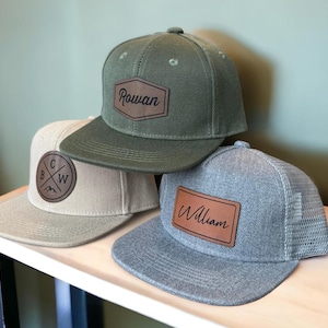 Personalized Kids Patch Hat, Kids Snapback Hat, Toddler Trucker Hat ...