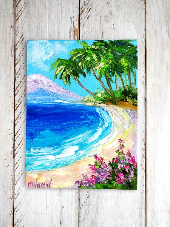 Easy Beach Pictures To Paint