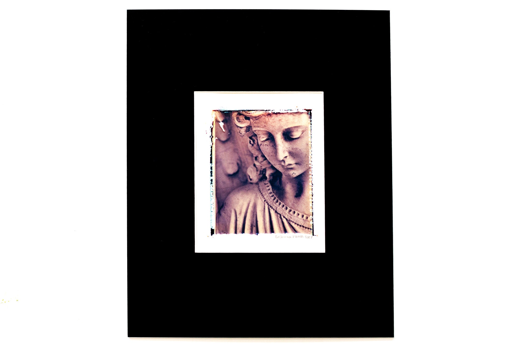 Polaroid Transfer of Angel Alternative Photographic Process - Etsy