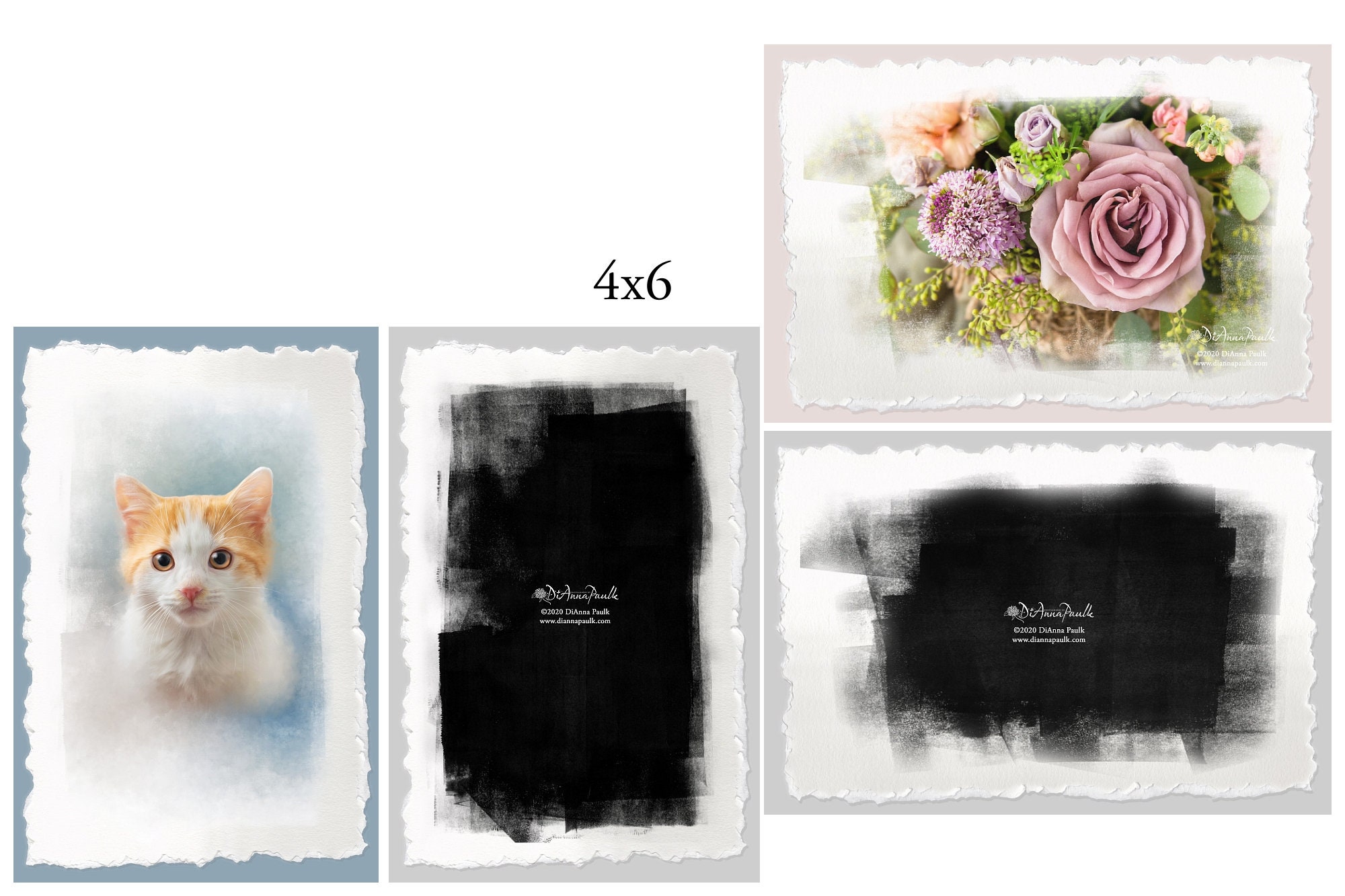 Torn Edges Texture and Masking Set for Photographers Using Photoshop - Etsy