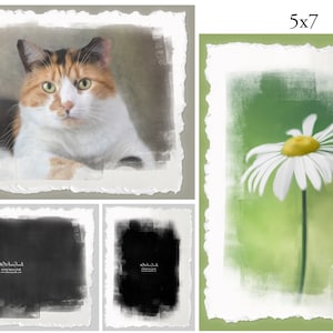 Torn Edges Texture and Masking Set for Photographers Using Photoshop - Etsy
