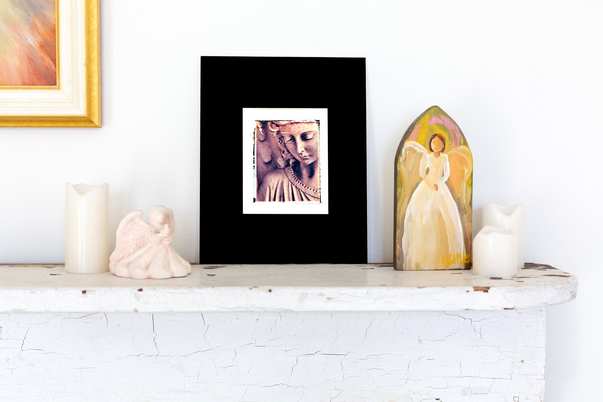 Polaroid Transfer of Angel Alternative Photographic Process - Etsy