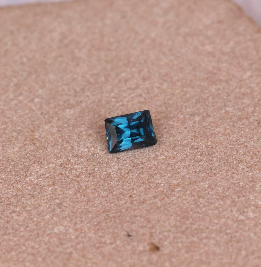 Teal Blue Spinel, Loose Gemstone, Blue Gemstone, Cobalt Color Color ...