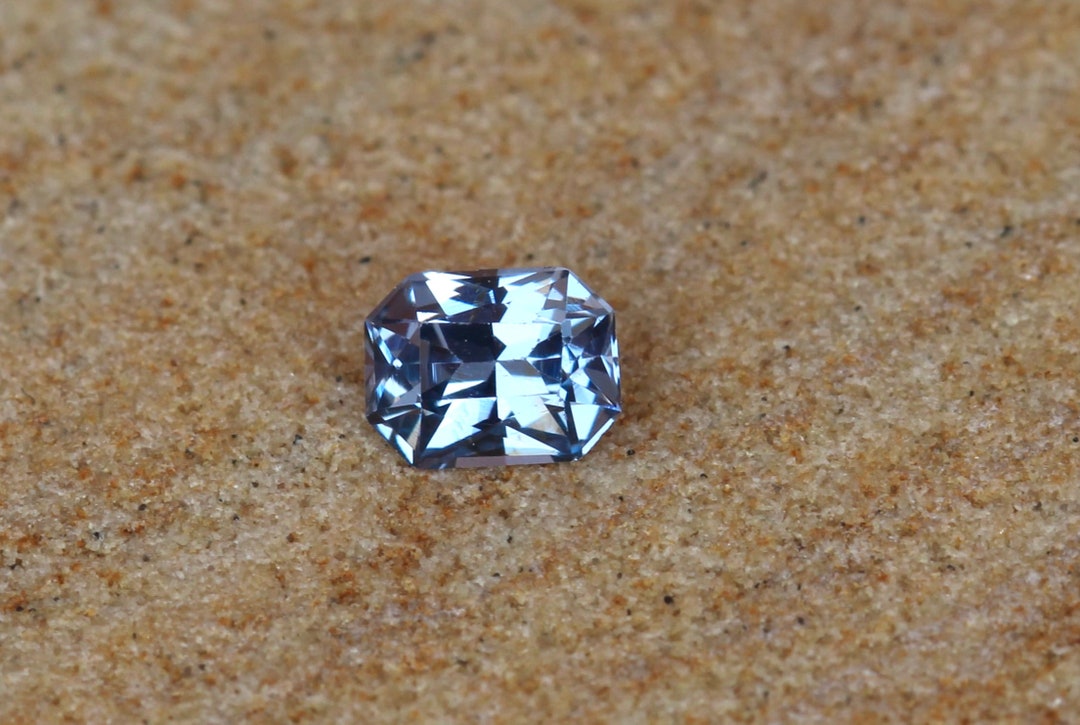 0.26 Ct Metallic Grey Spinel | Ceylon Scissor Cut Gemstone - Etsy