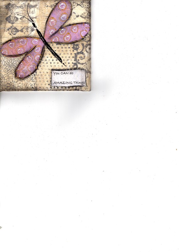 Paper Scrapbooking Whimsical Dragonflies digital download art journa,l ...