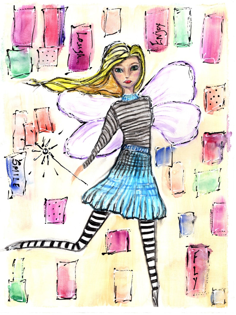 Whimsical Fairy Whimsical Faces Beautiful Faces Fairy Art - Etsy
