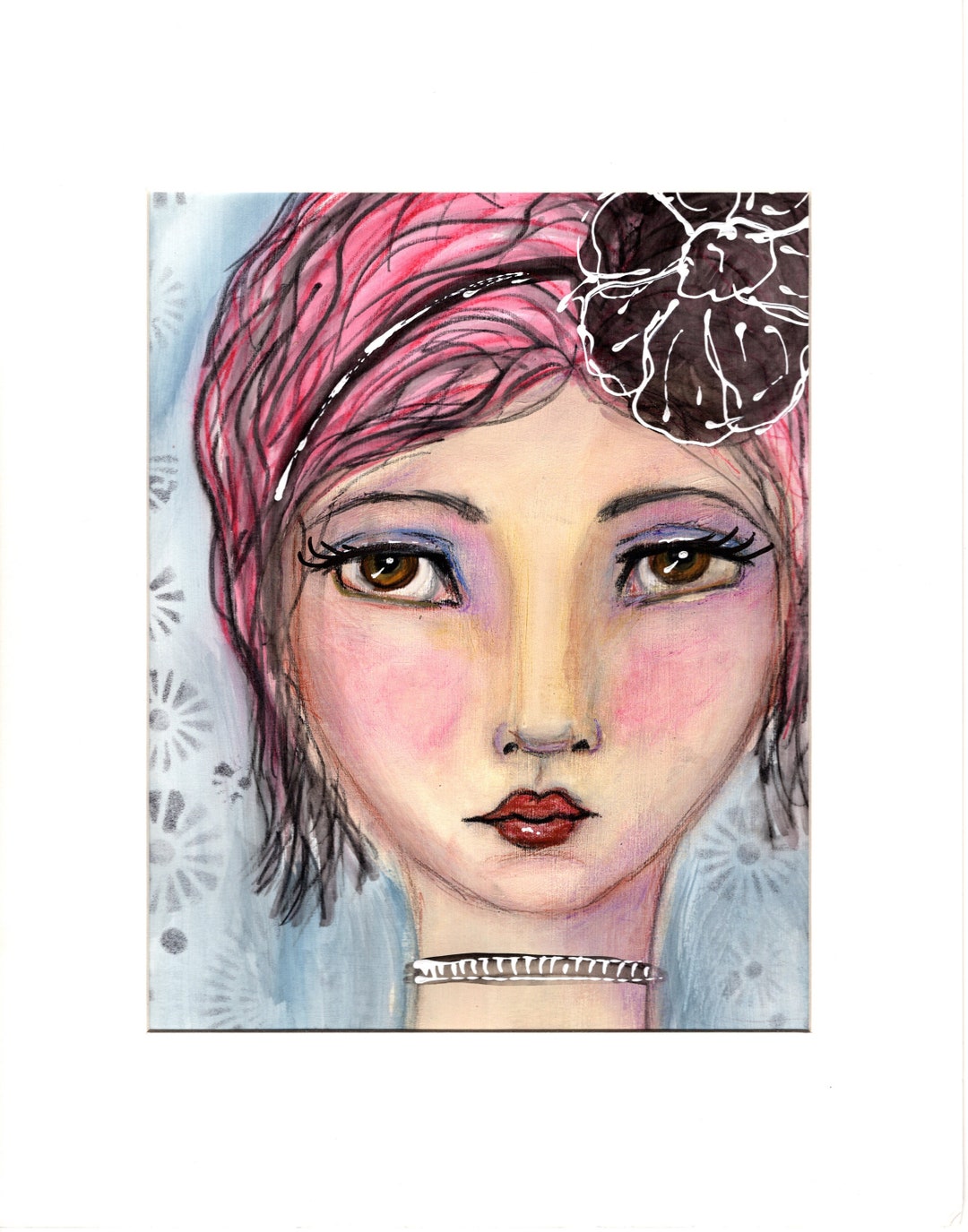 Whimsical Faces, Beautiful Faces, Fairy Art, Childrent Art, Art Prints ...