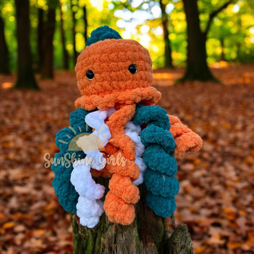 Super Soft Crochet Jelly Fish Plushie Crochet Animal Sea Life Present ...