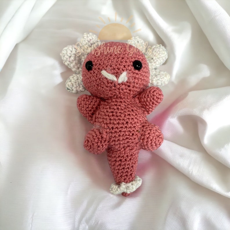 Axolotl Plushie/axolotl Stuffy/stuffed Animal/crochet - Etsy