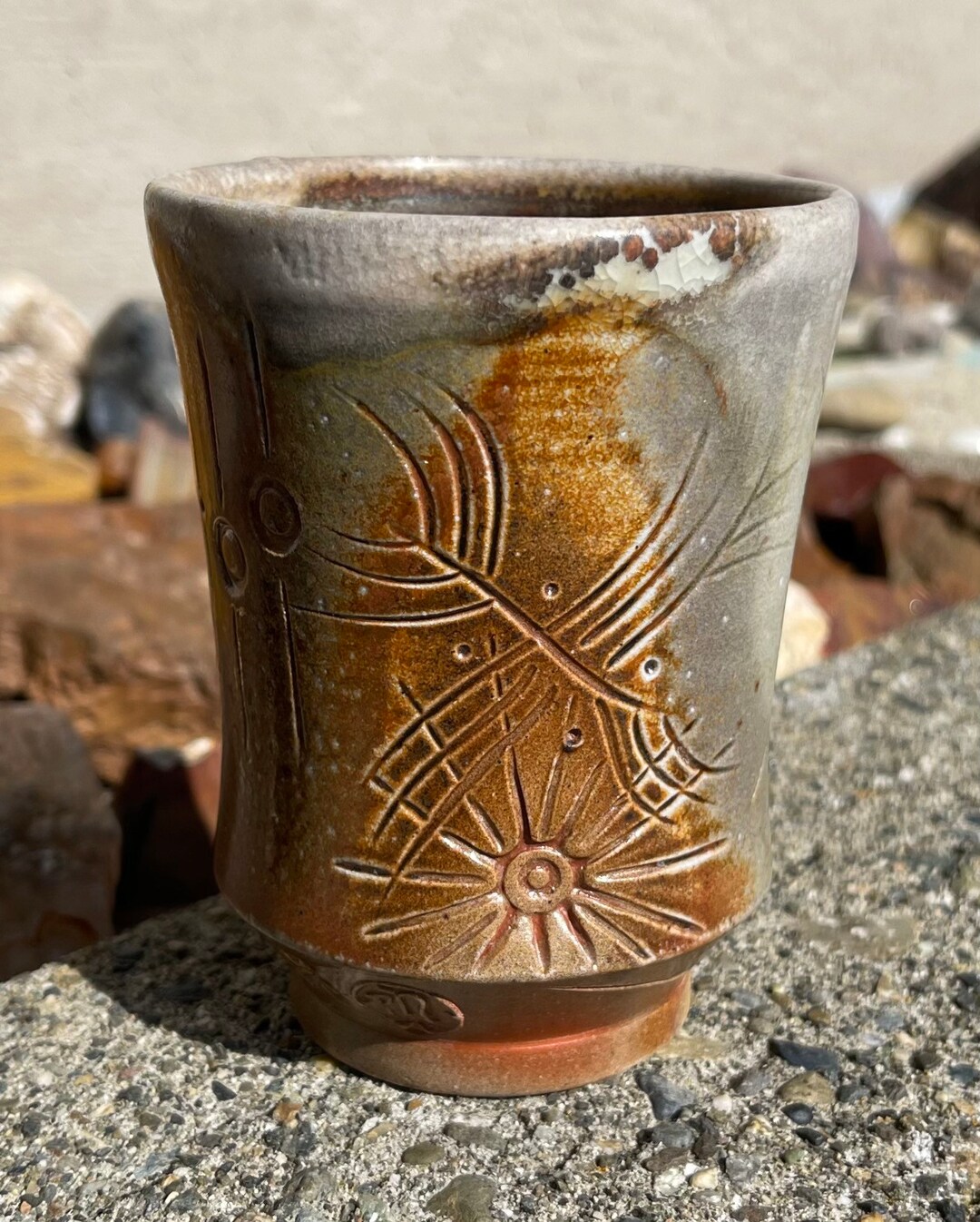 Wood Fired Whiskey Sipper, Yunomi. - Etsy