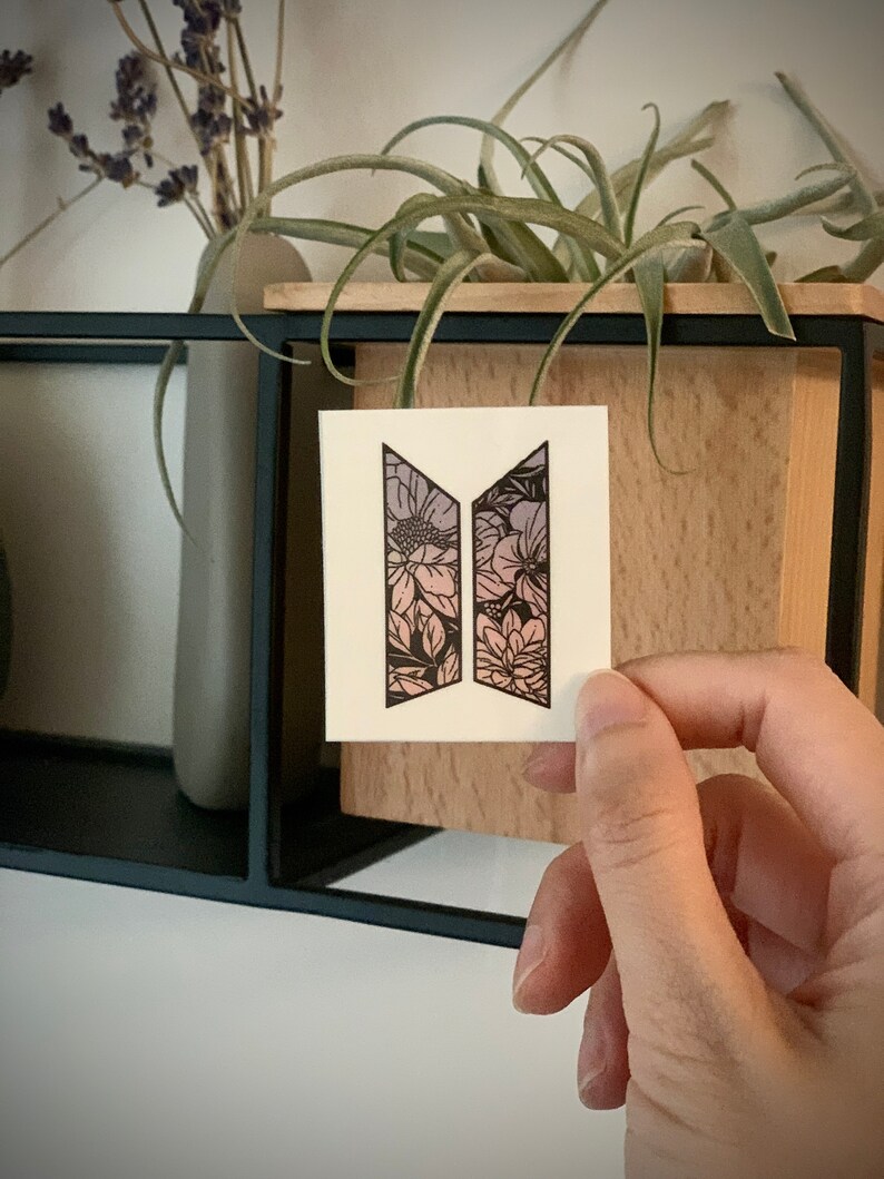 Temporary Tattoo/bts Tattoo/floral Tattoo/geometry Tattoo/ - Etsy Canada