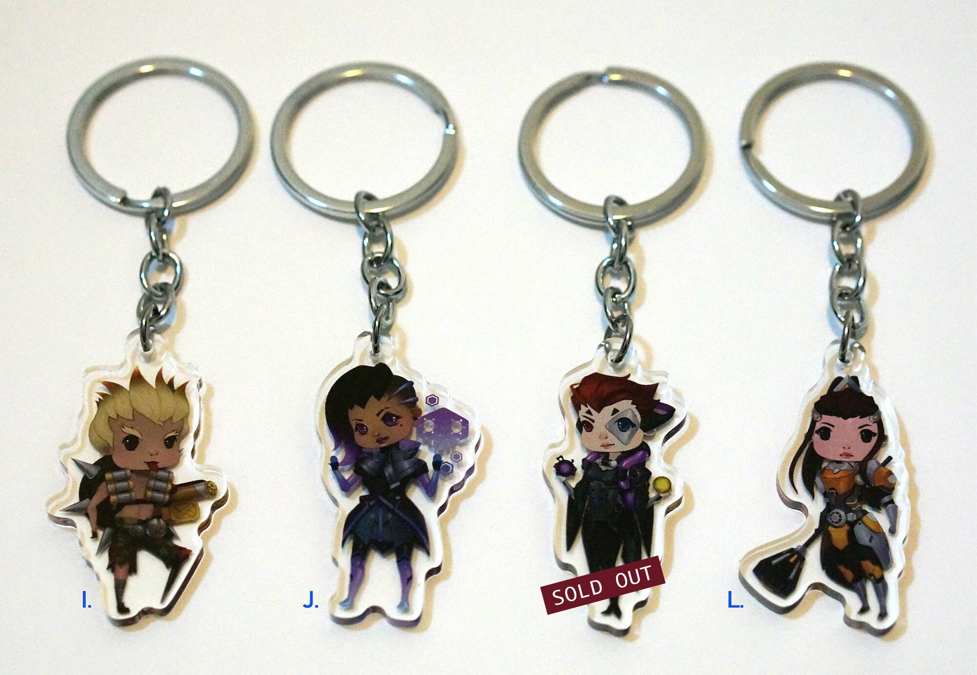 Overwatch Keychain Charm - Etsy Canada