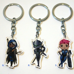 Overwatch Keychain Charm - Etsy Canada