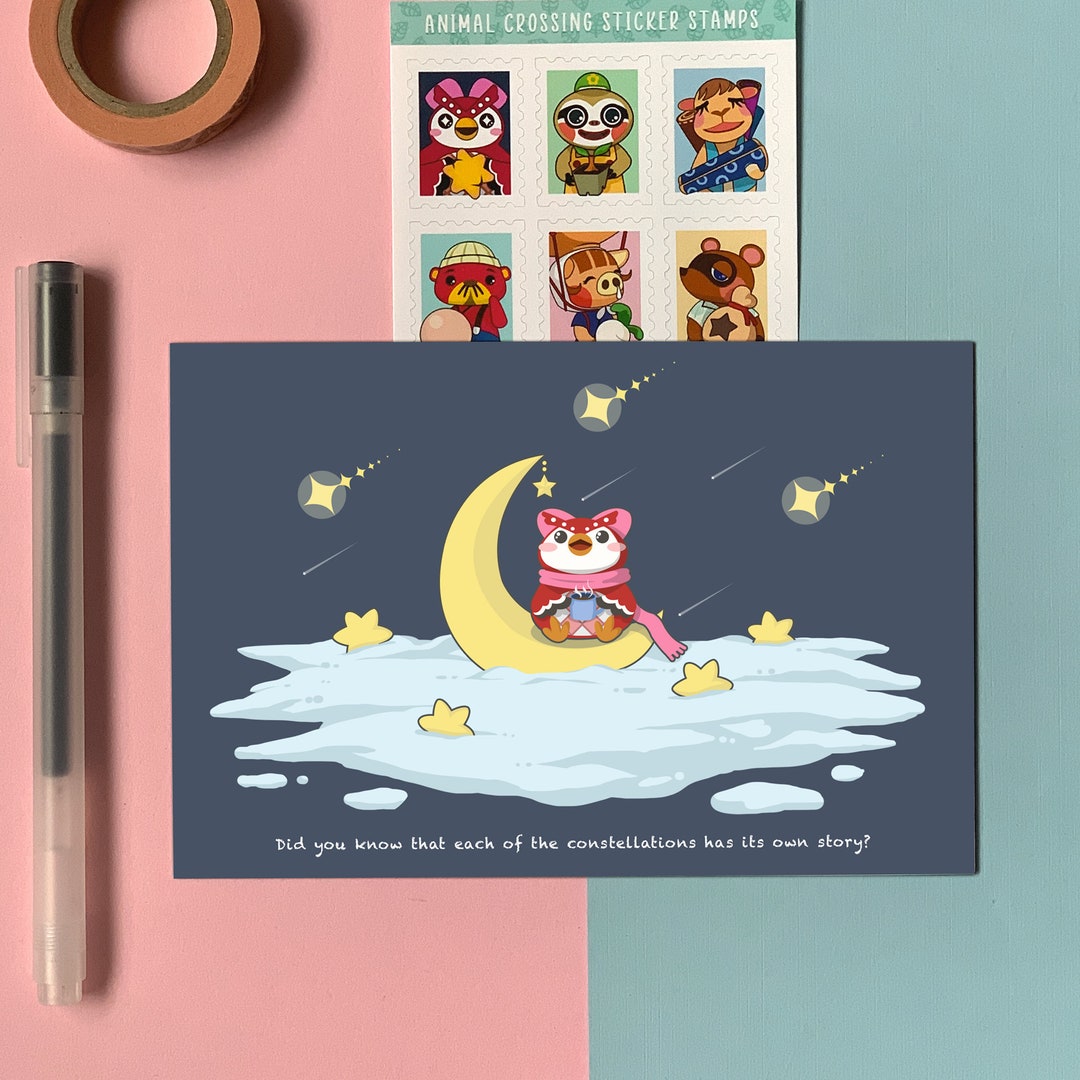 Celeste Postcard/ Animal Crossing Celeste - Etsy
