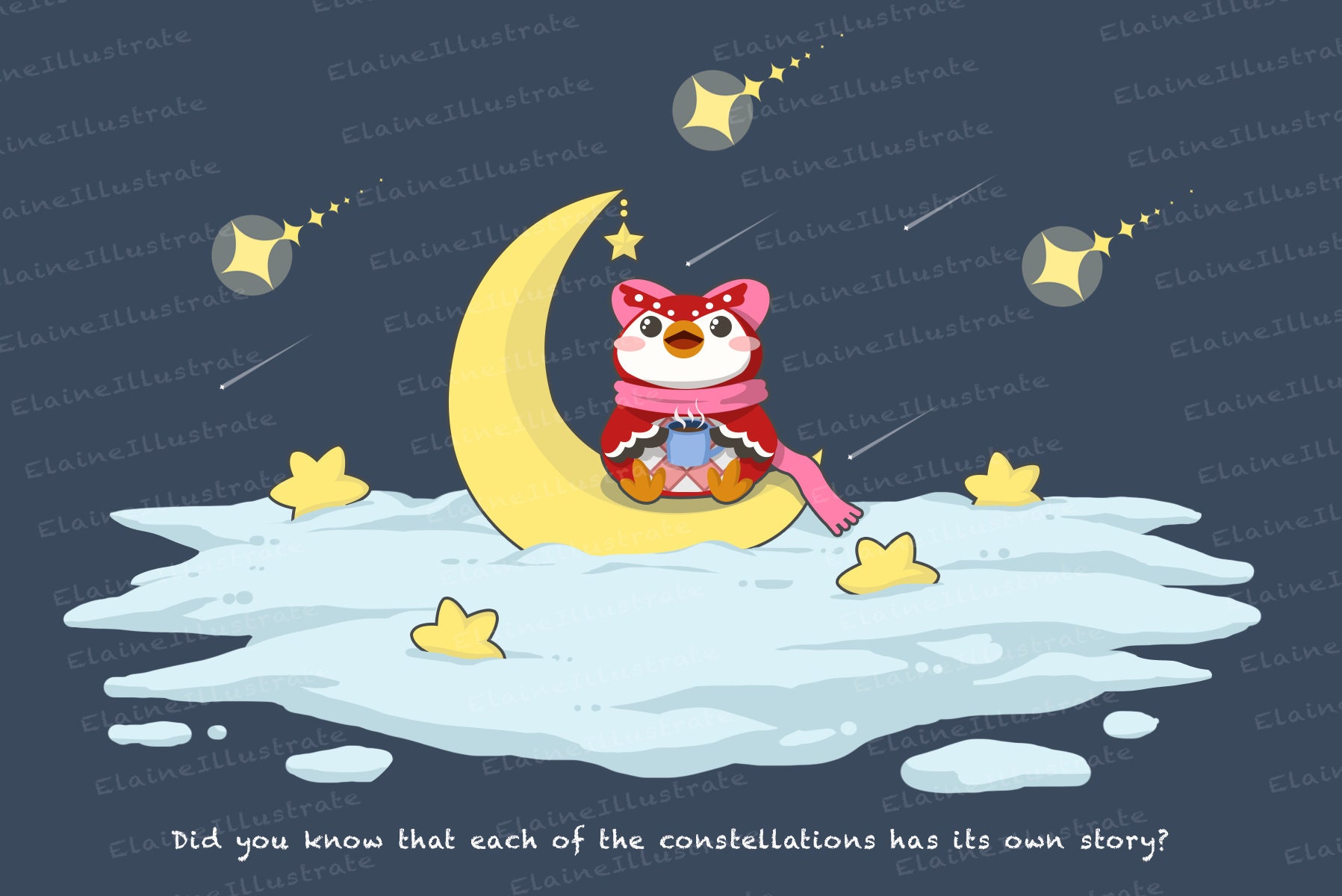 Celeste Postcard/ Animal Crossing Celeste | Etsy