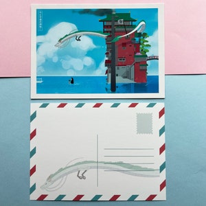 Anime Postcards/ Postcard Set/ghib - Etsy