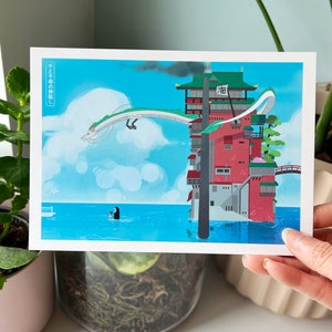 Anime Postcards/ Postcard Set/ghib - Etsy