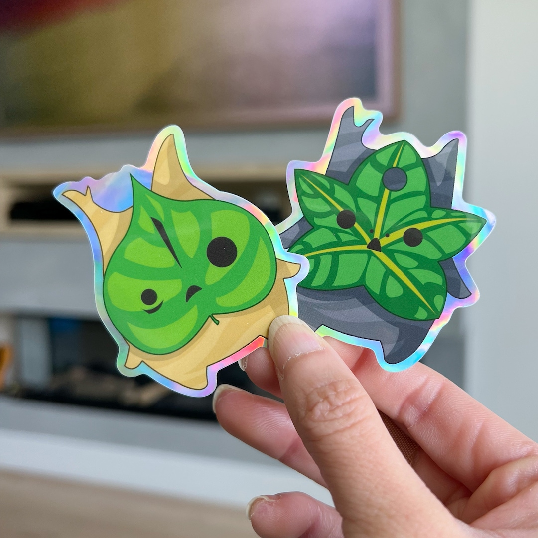 Holographic Korok Stickers - Sets of 2 I TOTK - Etsy