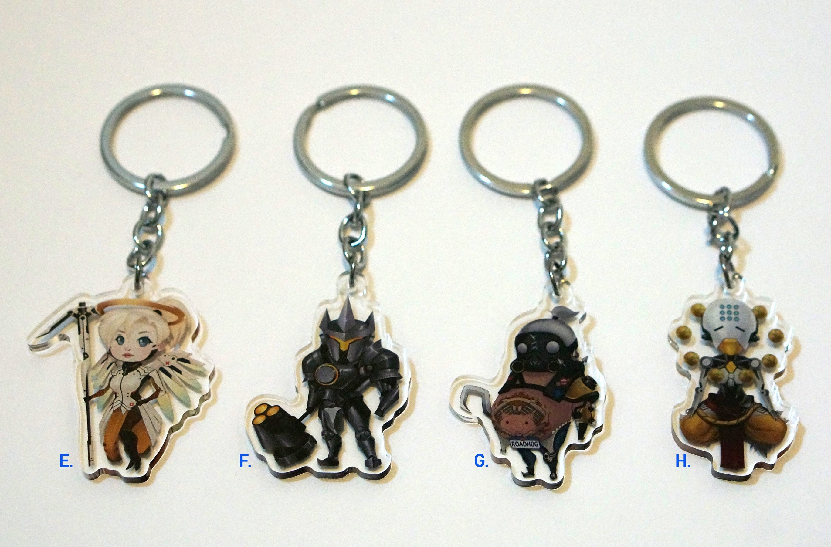 Overwatch Keychain Charm - Etsy Canada