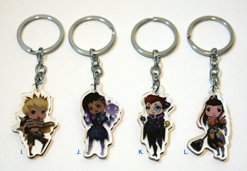 Overwatch Keychain Charm - Etsy Canada