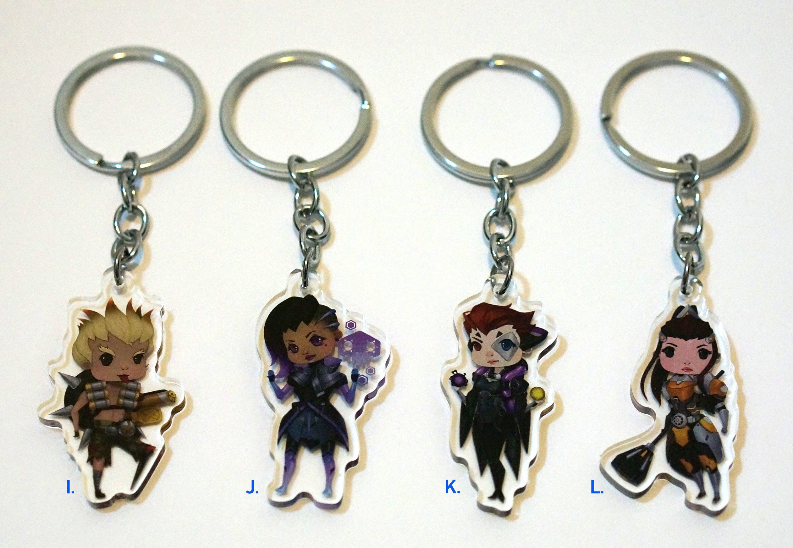 Overwatch Keychain Charm - Etsy Canada