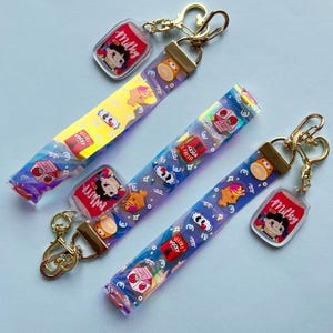 Asian Food Lanyard Keychain/key Holder/keychain - Etsy