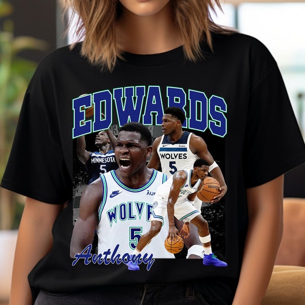 Anthony Edwards Shirt Design - Etsy