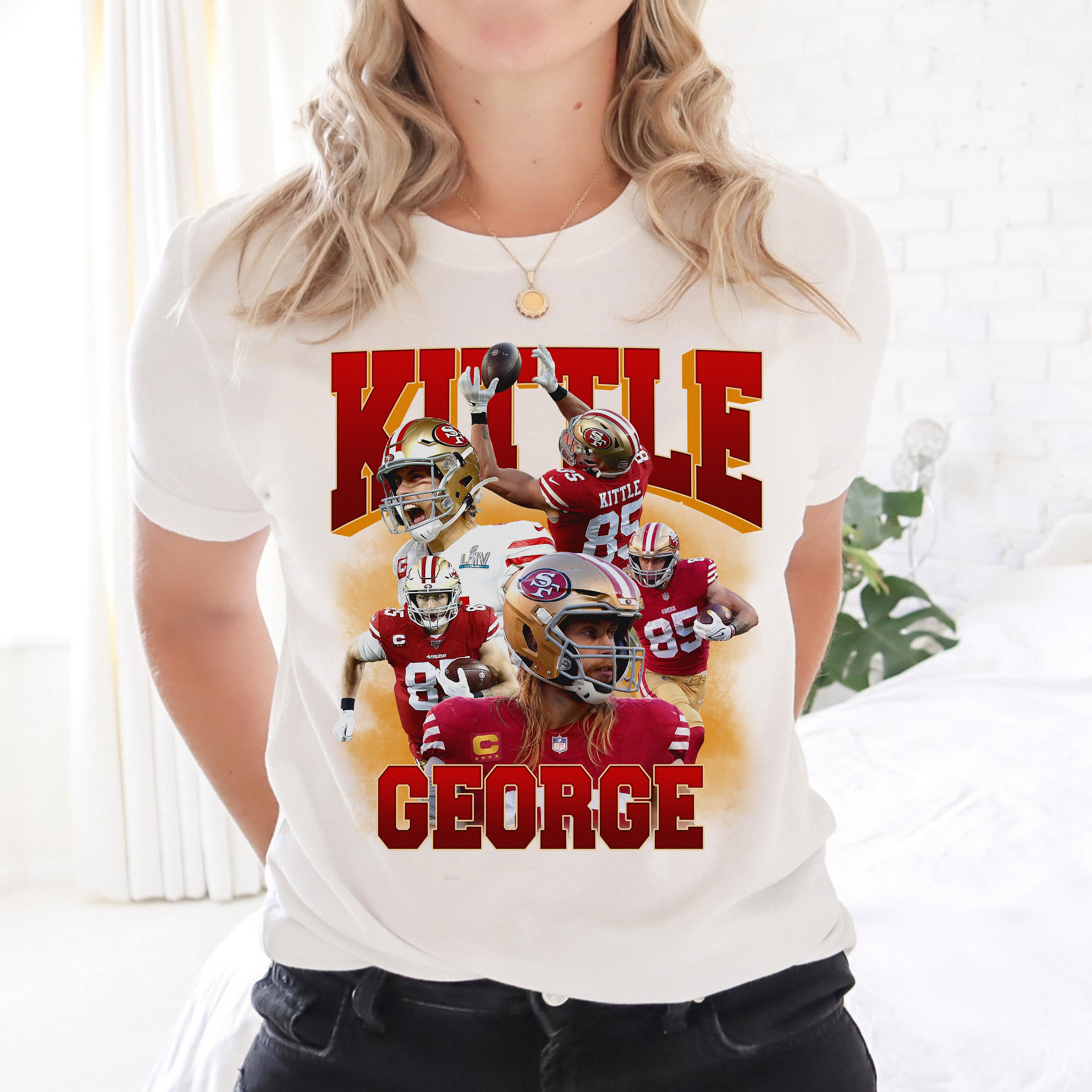George Kittle PNG, Tshirt Design Digital Download, Vintage Bootleg ...