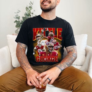 George Kittle PNG, Tshirt Design Digital Download, Vintage Bootleg ...