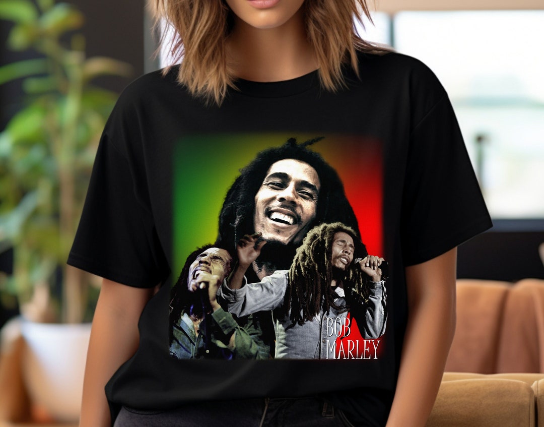 Bob Marley Tshirt Designs, Bob Marley PNG Digital Downlaod, Marley DTF ...