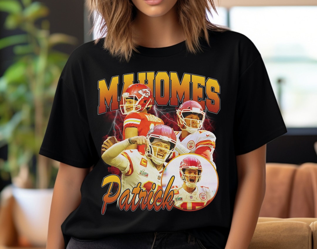 Patrick Mahomes Tshirt Design, PNG Digital Download, Football Fan Art ...