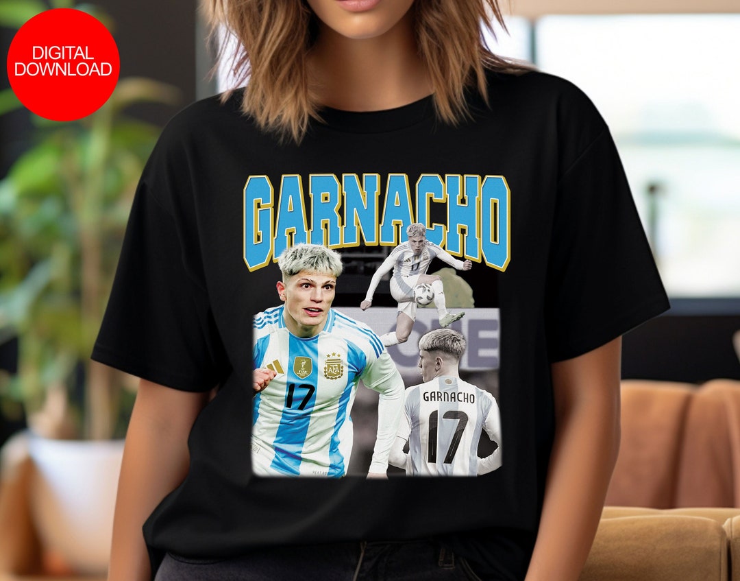 Alejandro Garnacho Bootleg Shirt Designs PNG Digital Download ...