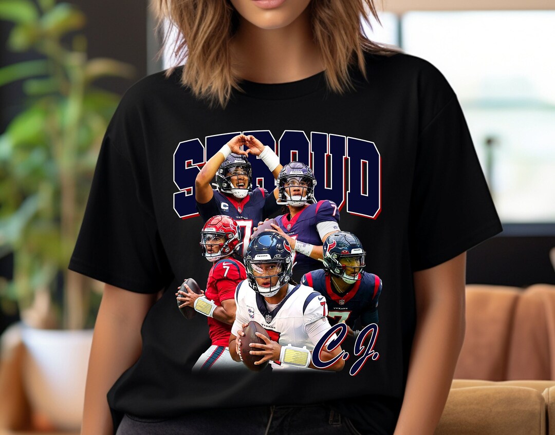CJ Stroud Tshirt Design PNG Digital Download, Vintage Bootleg Tshirt ...
