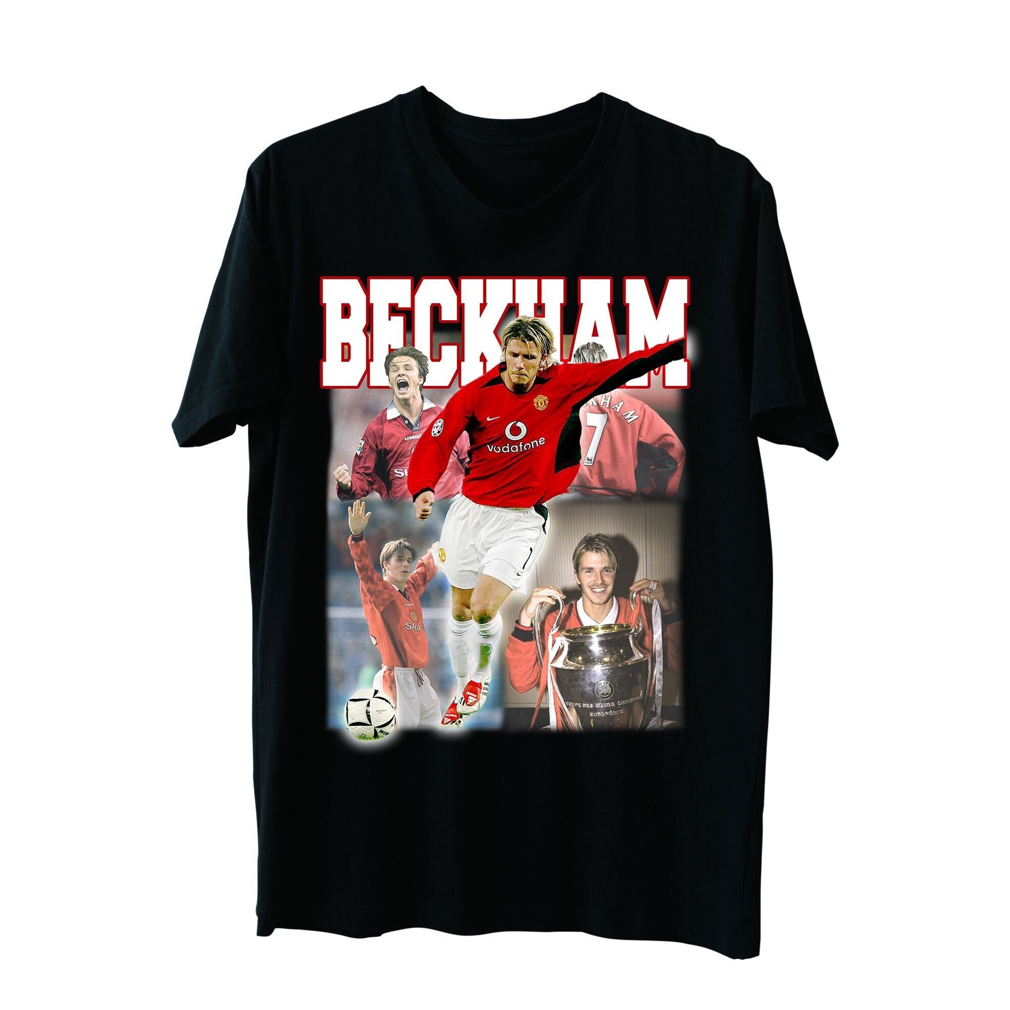 Beckham PNG, Football Shirt PNG Sublimation Downlaod, DTF Transfer ...