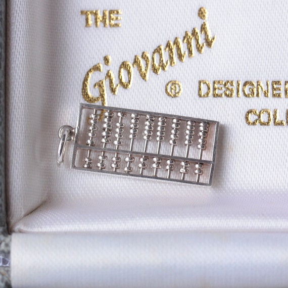 Original Vintage Sterling Silver Articulated Abacus Charm / - Etsy