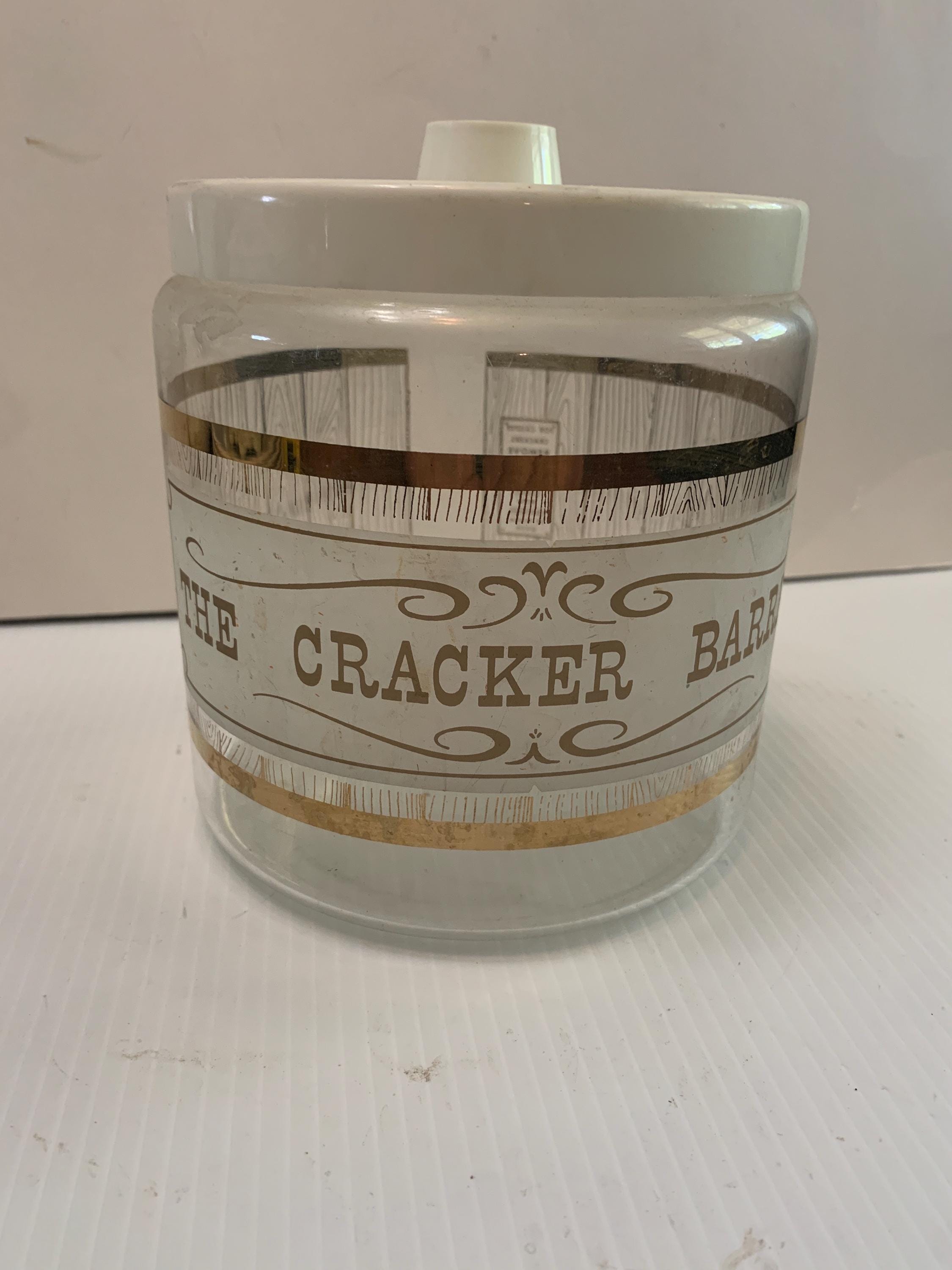1970s Vintage Pyrex Cracker Barrel Cookie Jar Container - Etsy