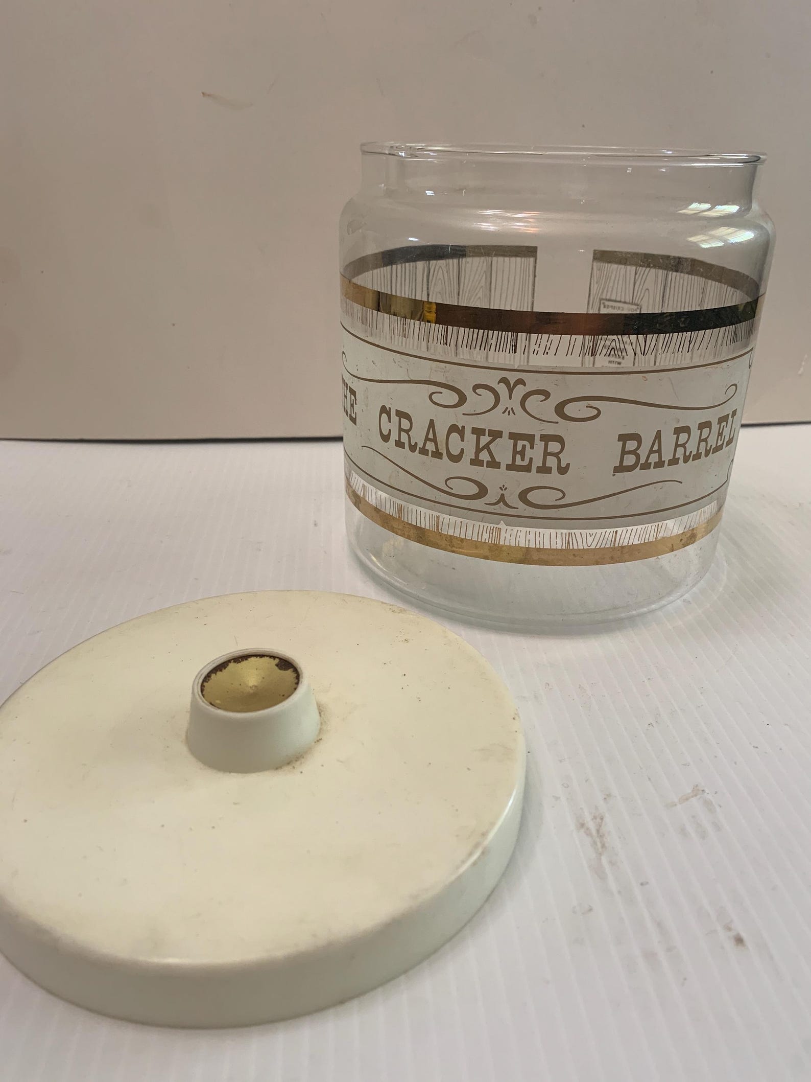 1970s Vintage Pyrex Cracker Barrel Cookie Jar Container - Etsy