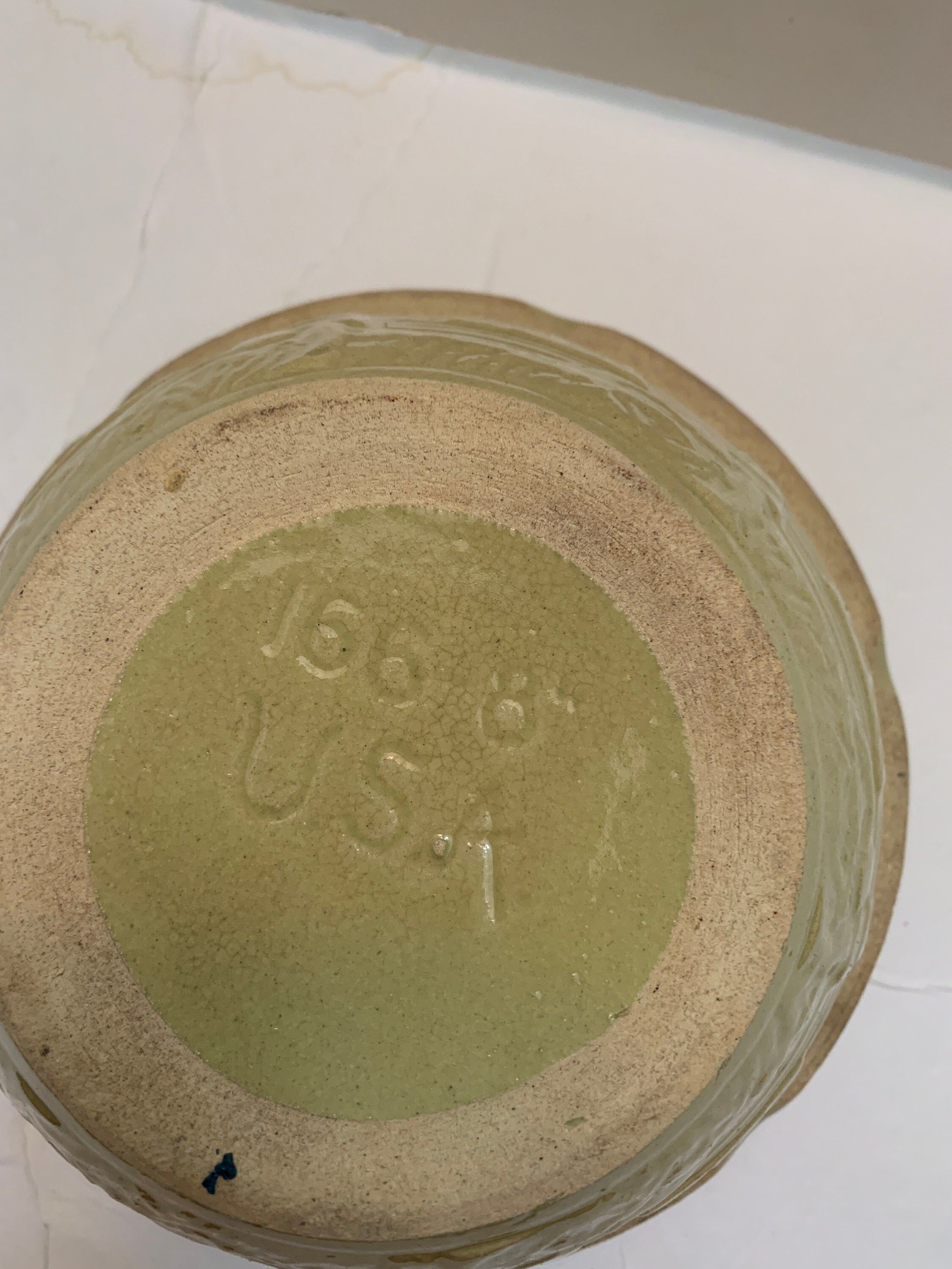 Vintage Antique Mccoy 8” Yellow Ware Pottery Mixing Bowl - Etsy